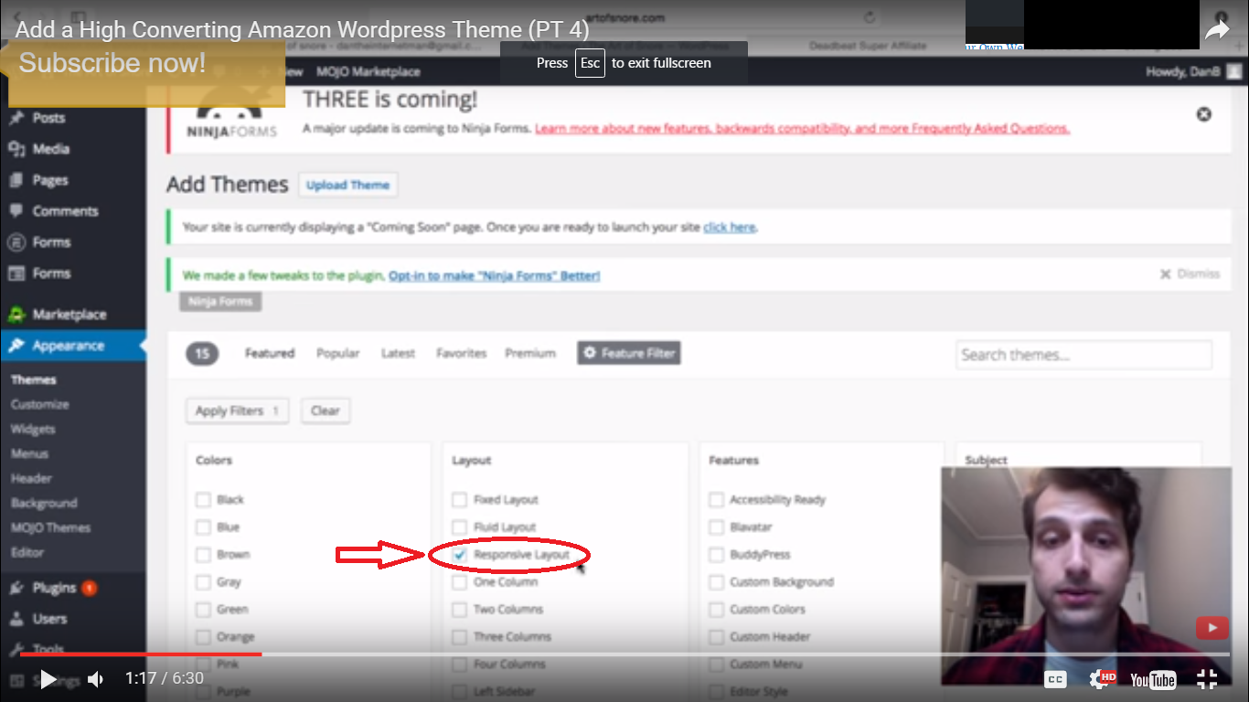 Add a High Converting Amazon WordPress Theme to Your Website - Part 4 ...